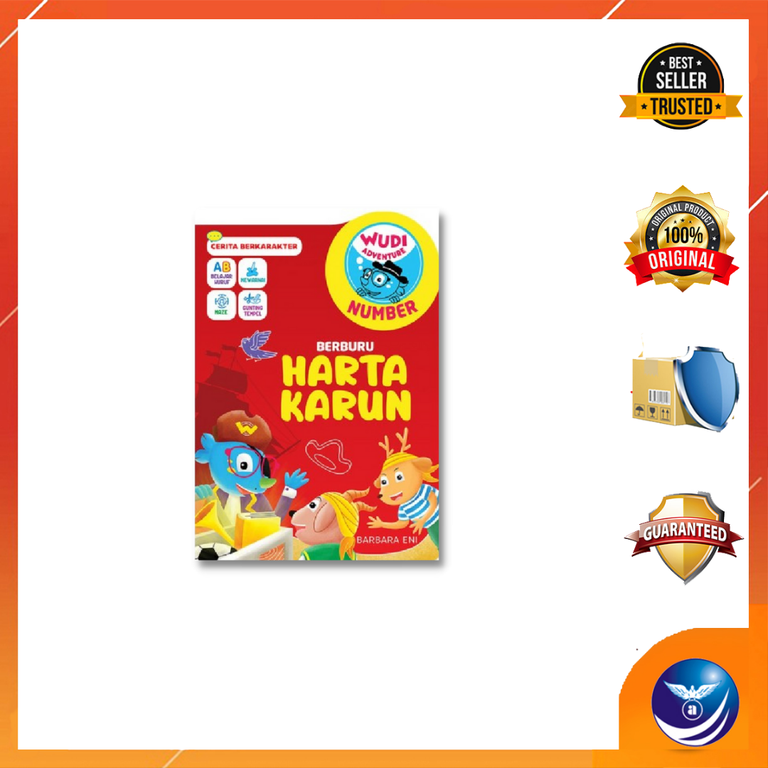 BUKU WUDI ADVENTURE NUMBERS BERBURU HARTA KARUN | Lazada Indonesia