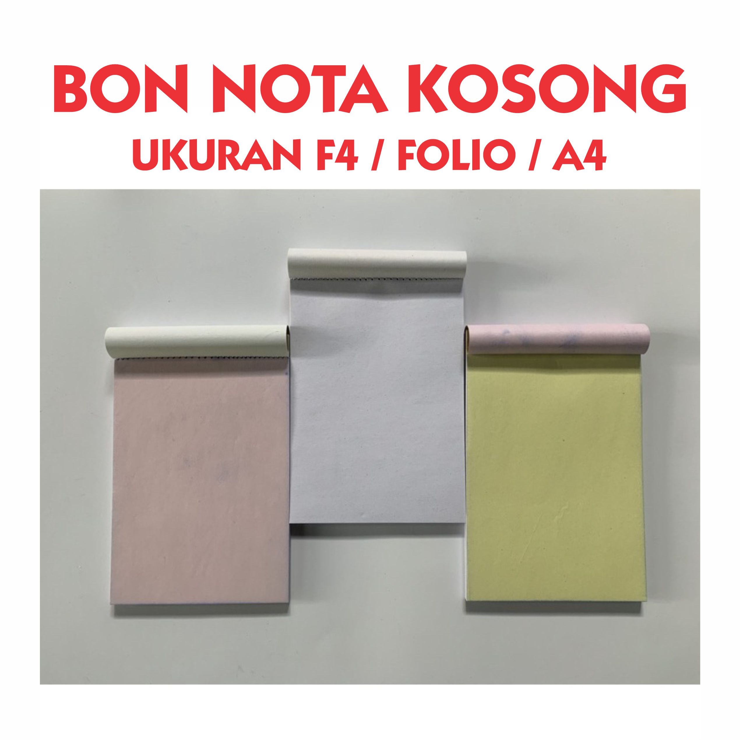 3 PLY 25 SET BUKU BON NOTA KOSONG (75 LEMBAR TERMASUK COPY | Lazada ...
