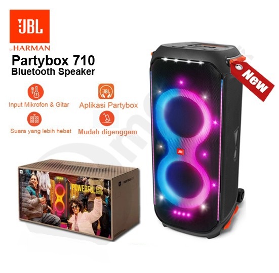 JBL Partybox 710 Partybox710 KARAOKE Bluetooth Speaker garansi IMS ...