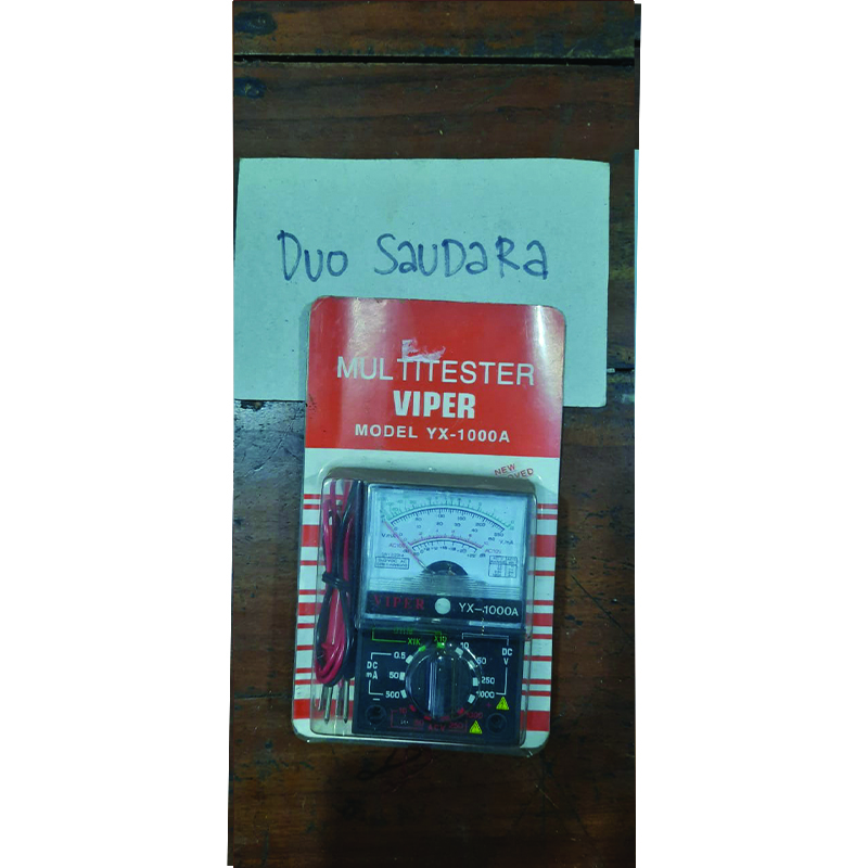 Multitester Viper/ Avometer Multimeter Viper YX1000A | Lazada Indonesia