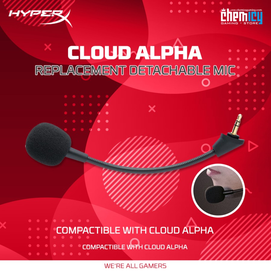 HyperX Cloud Alpha Replacement Detachable Microphone | Lazada Indonesia