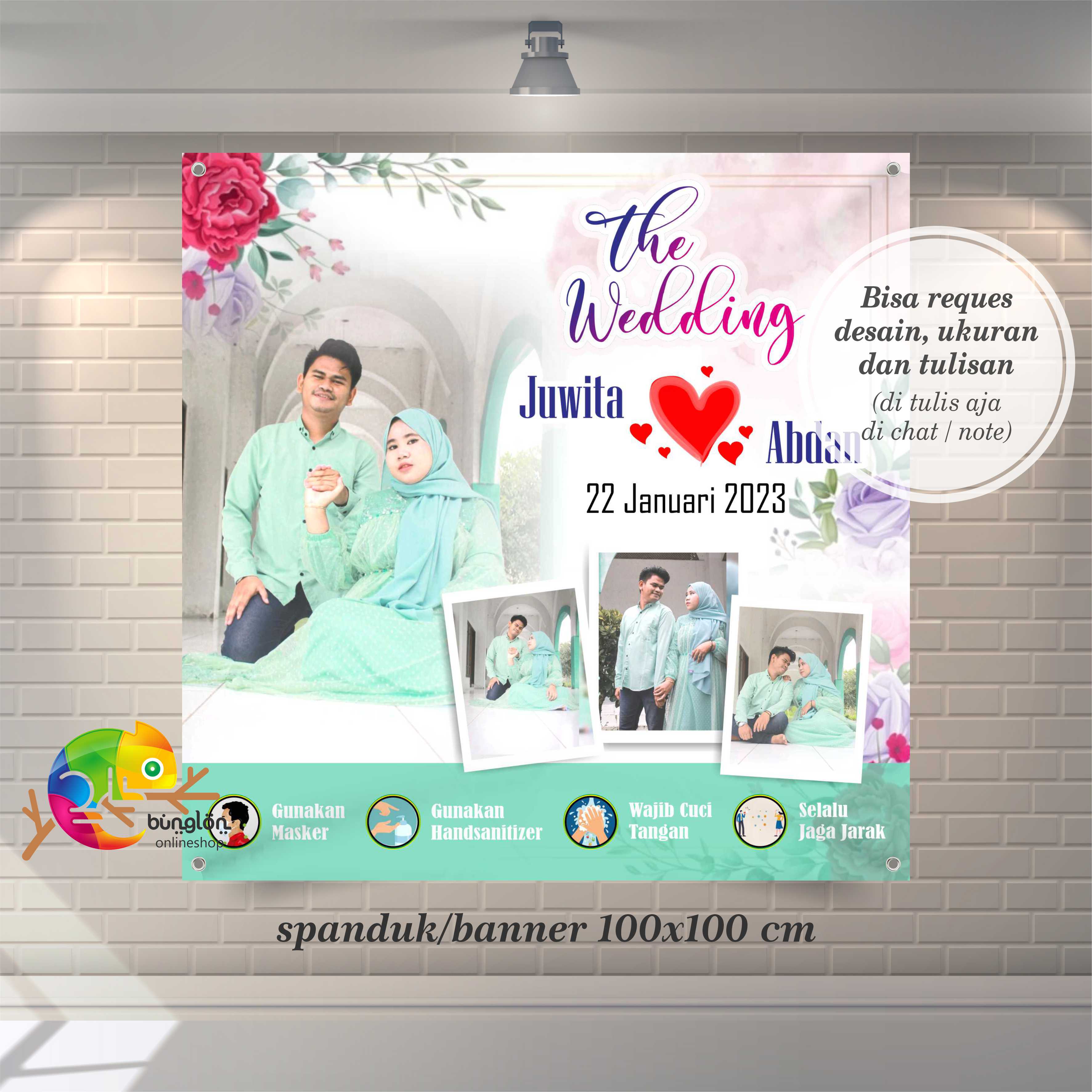 Spanduk, Banner Wedding, Banner Pernikahan Keren | Lazada Indonesia