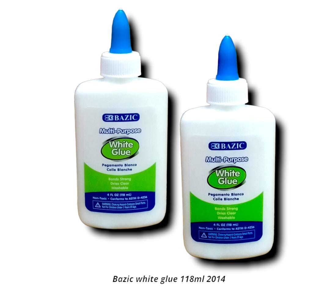 LEM PUTIH KAYU SERBAGUNA KERAJINAN PRAKARYA 118 ML WHITE GLUE BAZIC ...