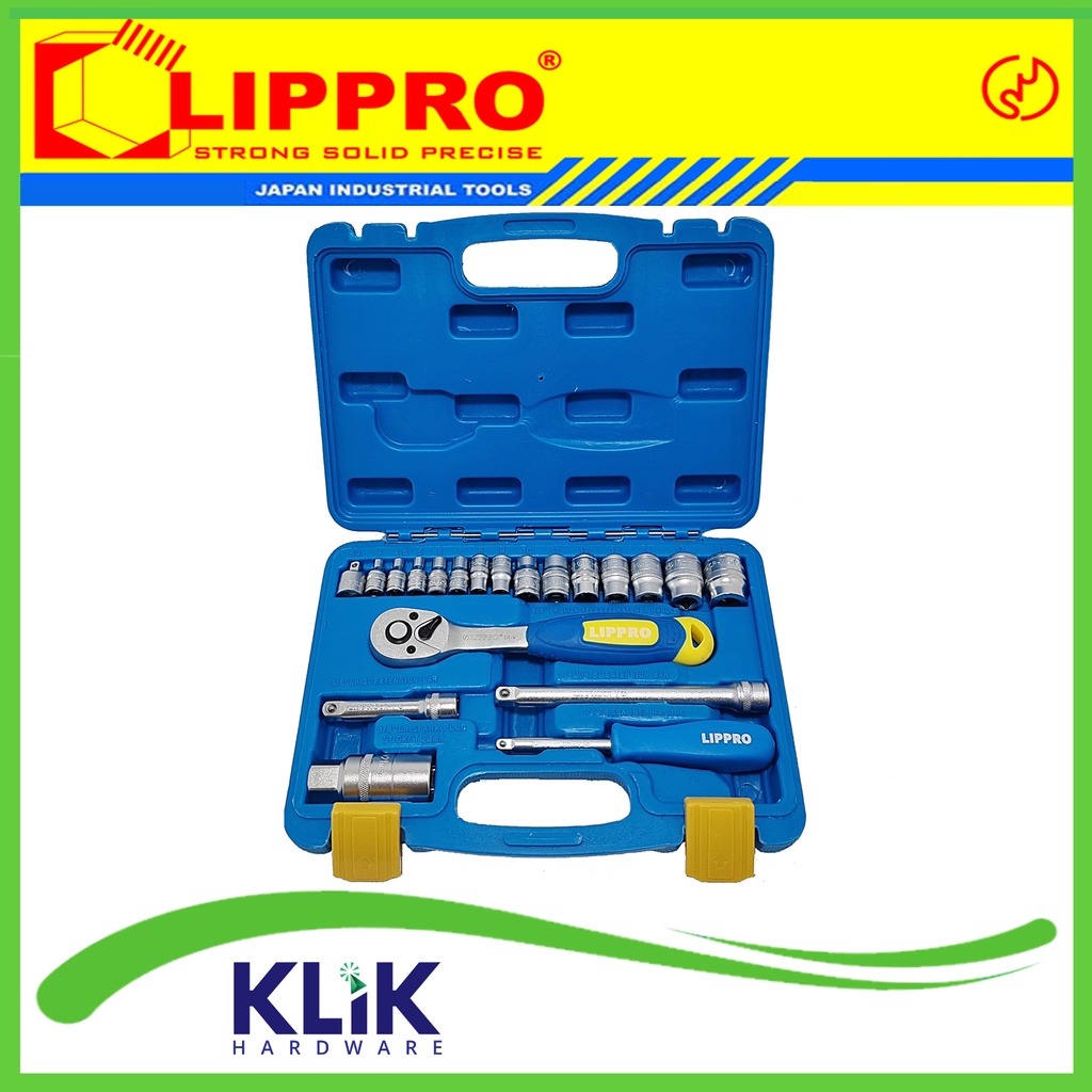 Lippro Kunci Sock Shock Sok Set 21 Pcs 6PT Socket Wrench 1/4 3/8 Inch ... Lippro Kunci Sock Shock Sok Set 21 Pcs 6PT Socket Wrench 1/4 3/8 Inch ...