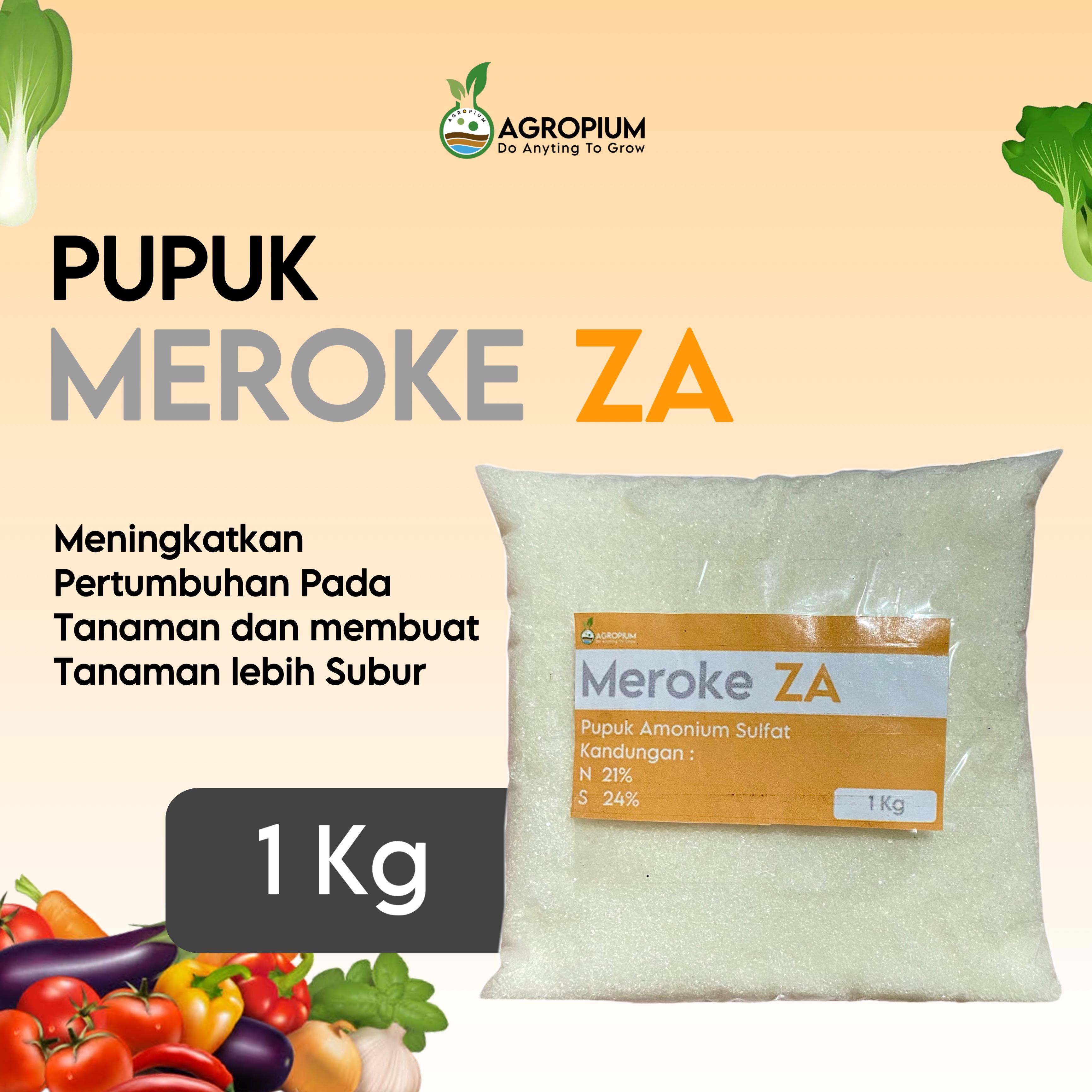 Pupuk Meroke Za 1 Kg Kemasan Repack Amonium Sulfat | Lazada Indonesia