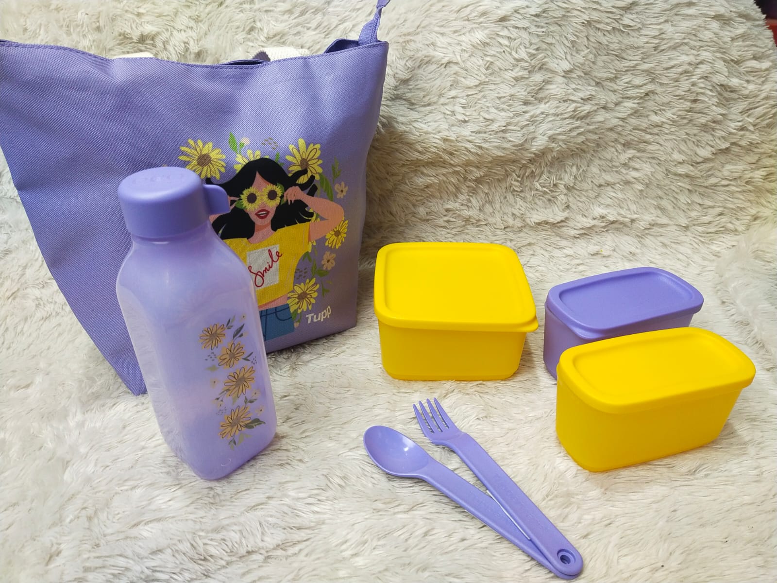 cosmo lady lunch set wadah bekal tupperware | Lazada Indonesia