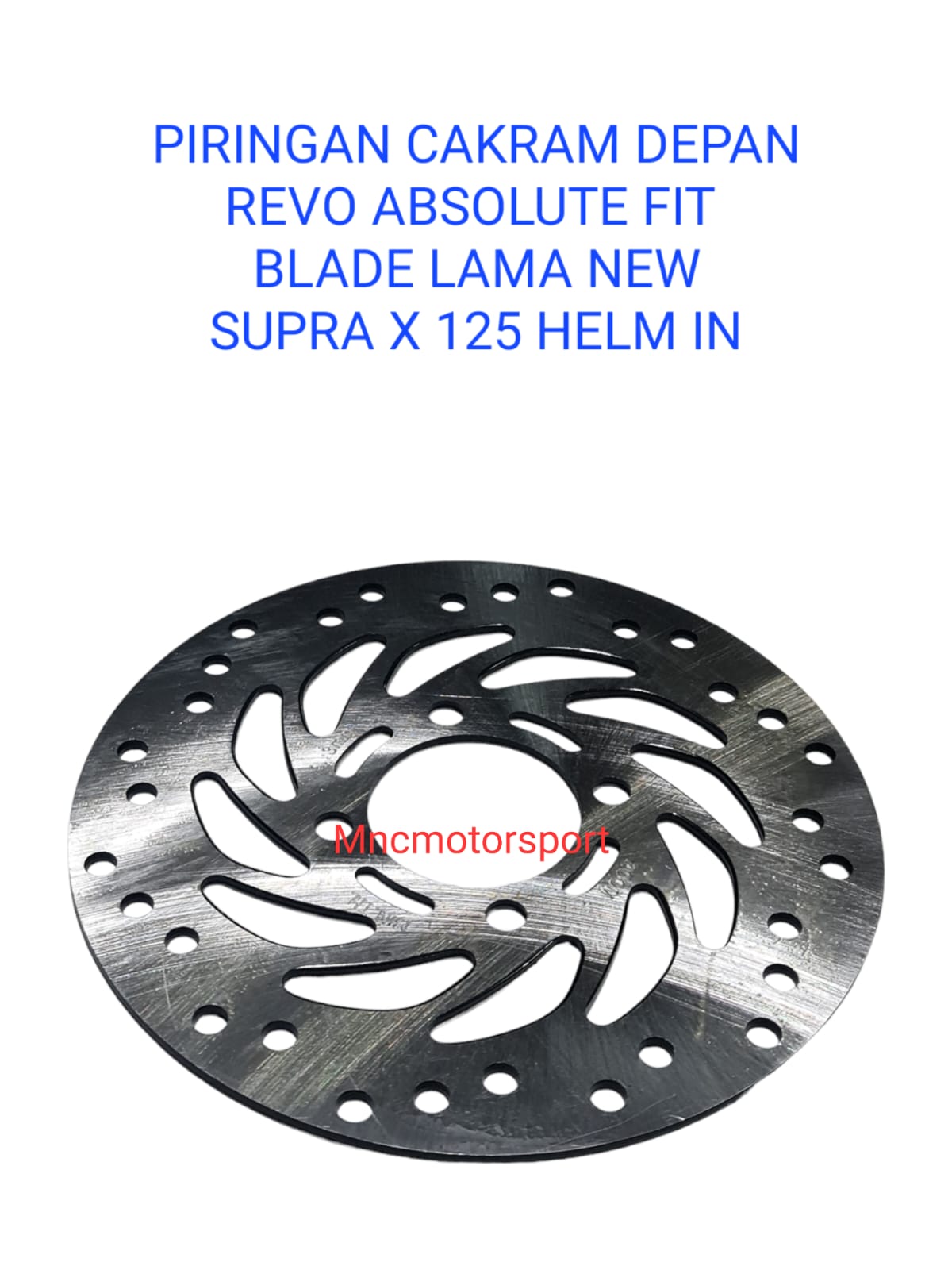 PIRINGAN DISC CAKRAM DEPAN REVO ABSOLUTE FIT BLADE OLD NEW SUPRA X 125 ...