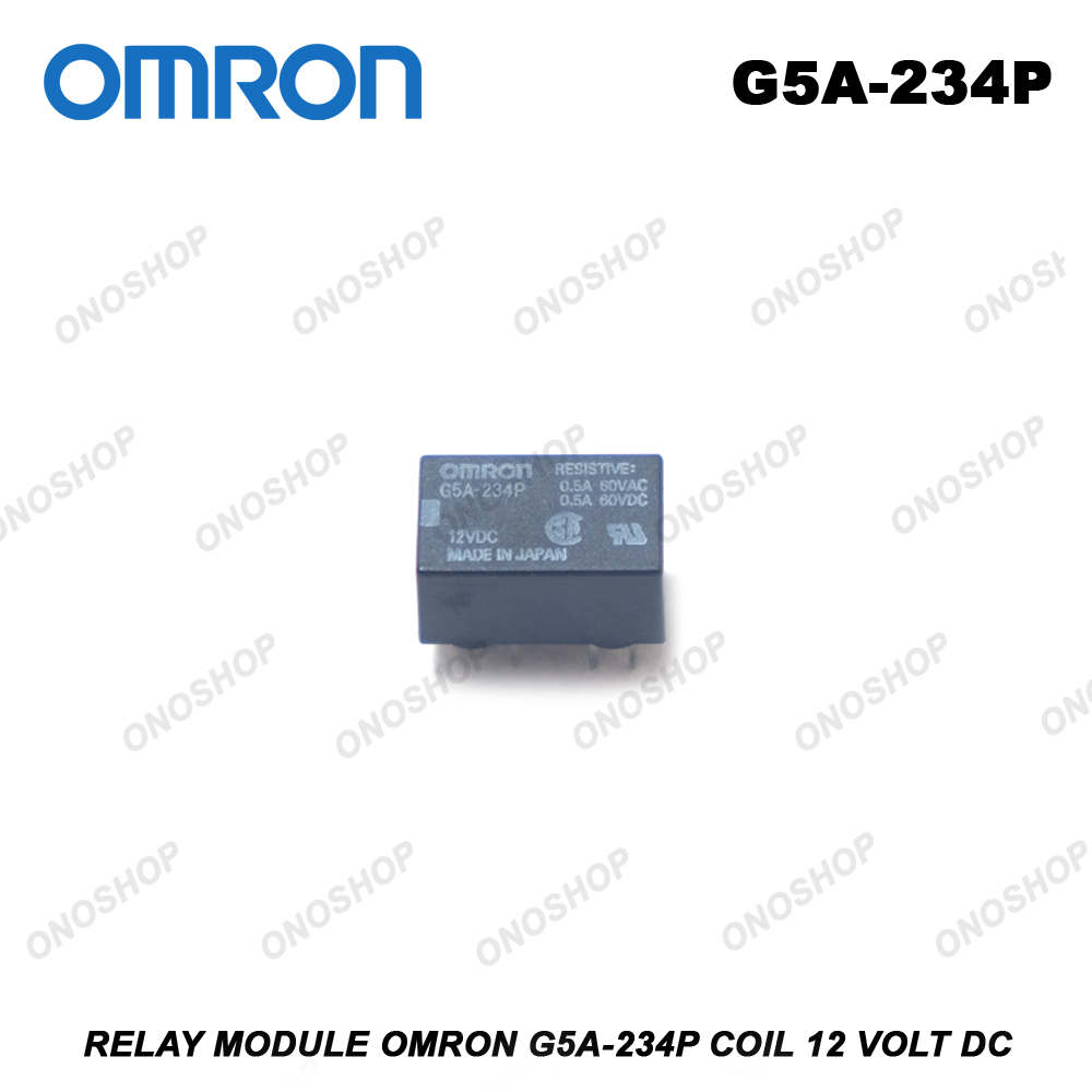 Relay Module OMRON G5A-234P Coil 12 Volt DC | Lazada Indonesia