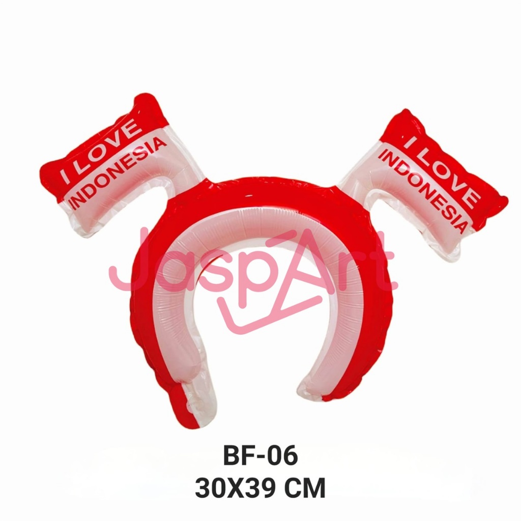 Bando Foil Balon MERAH PUTIH /Bando Balloon / bando DIRGAHAYU RI Balon ...