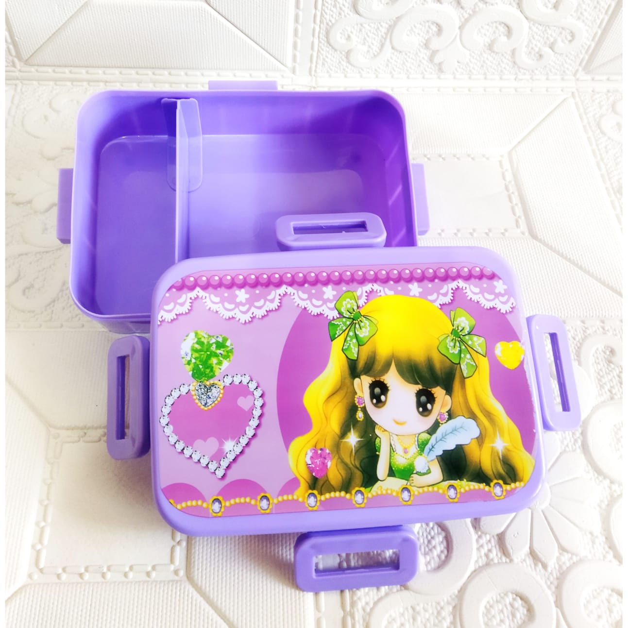 LUNCH BOX KARTUN KOTAK BEKAL 2 SEKAT BOY & GIRL | Lazada Indonesia