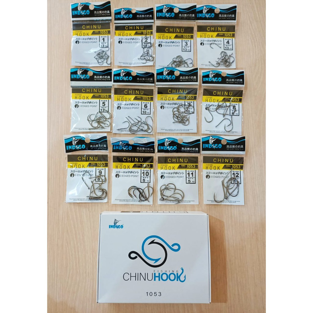 Mata pancing Indigo Kode 1053 ( 3 EDGED POINT ) | Lazada Indonesia