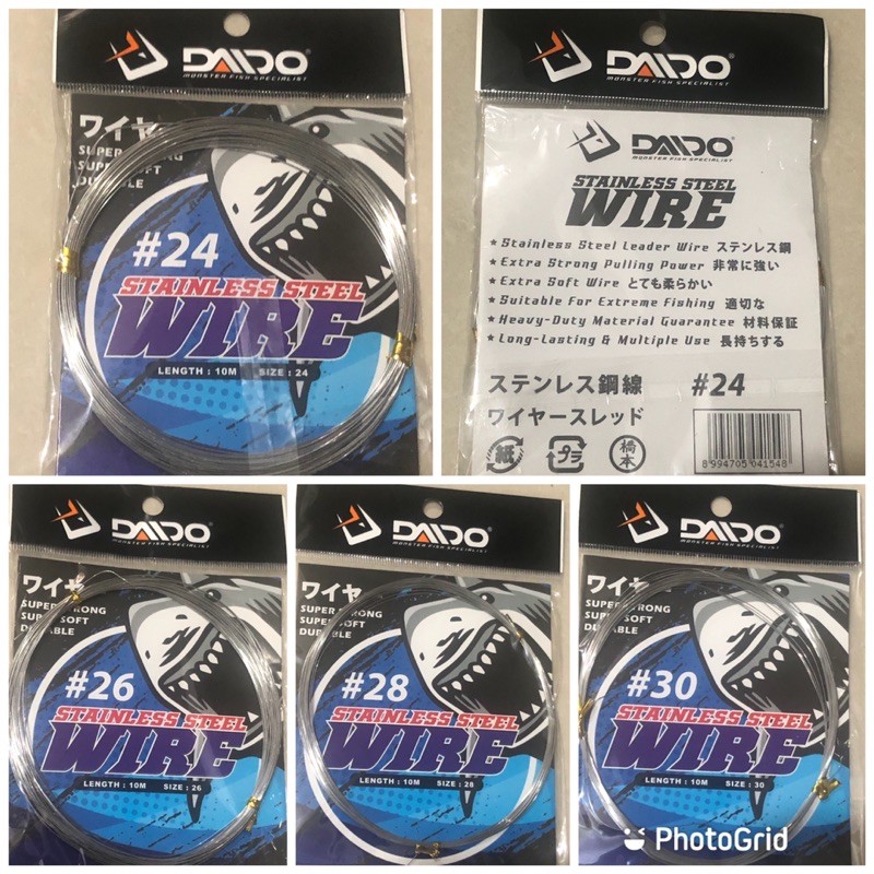 DAIDO WIRE NEKLIN SOFT STAINLESS STEEL | Lazada Indonesia