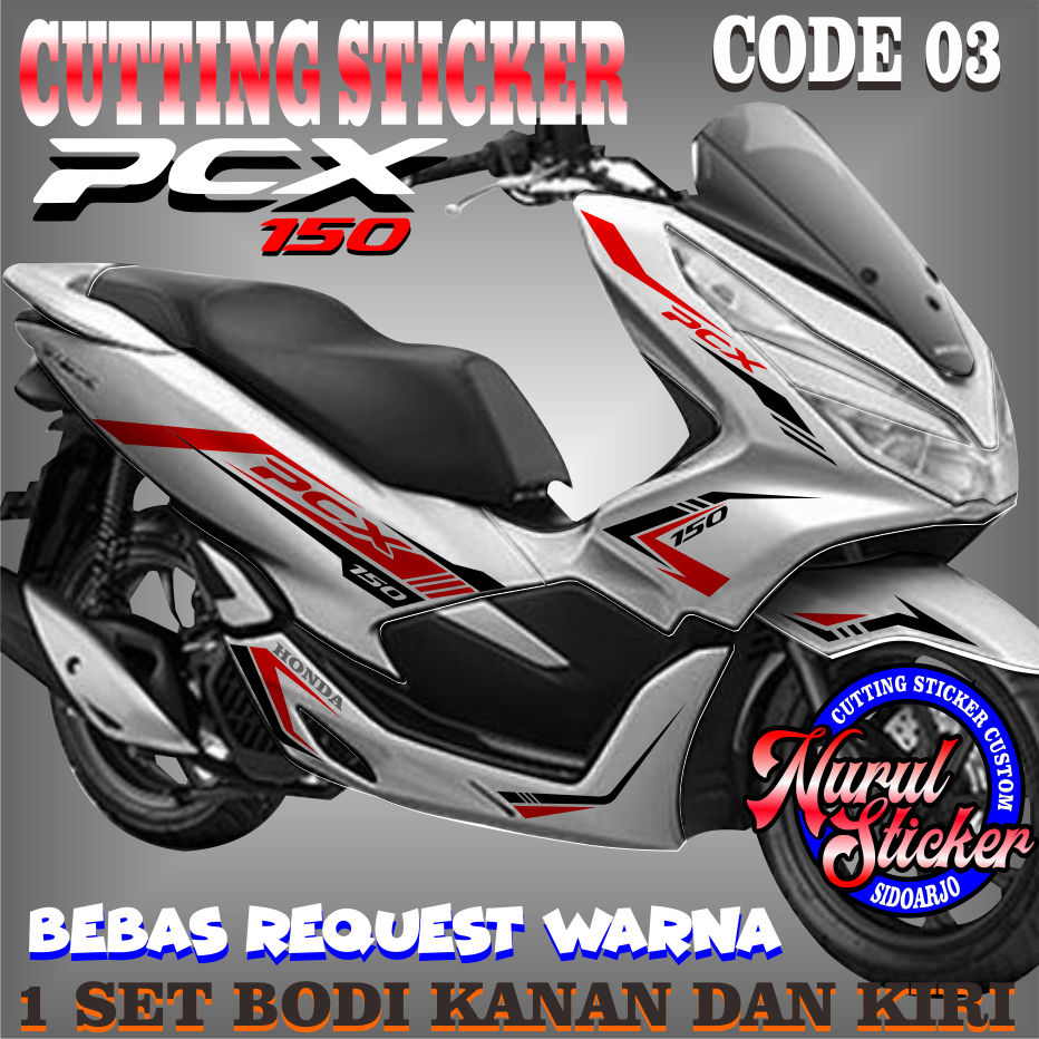sticker pcx 150 bayar di tempat | Lazada Indonesia