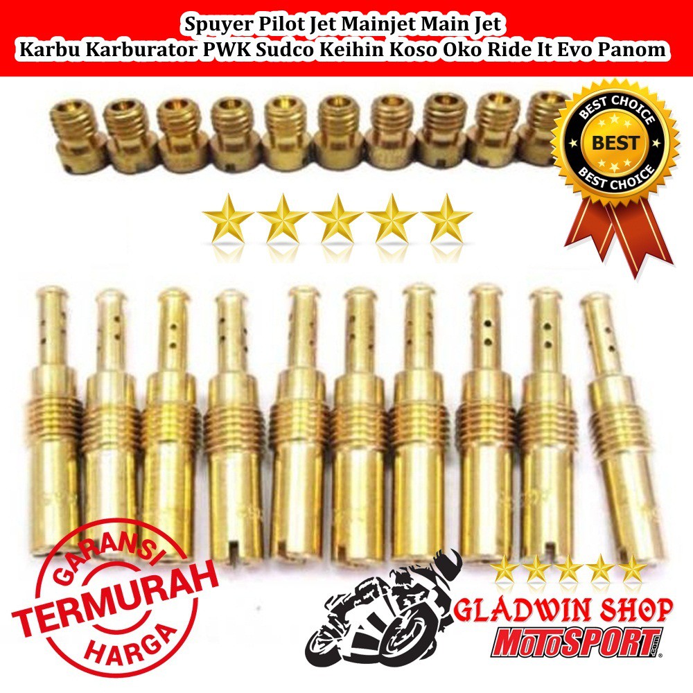 [BISA COD] Spuyer - Mainjet Pilot Jet - Main jet PWK PE Harga Per PC | Lazada Indonesia