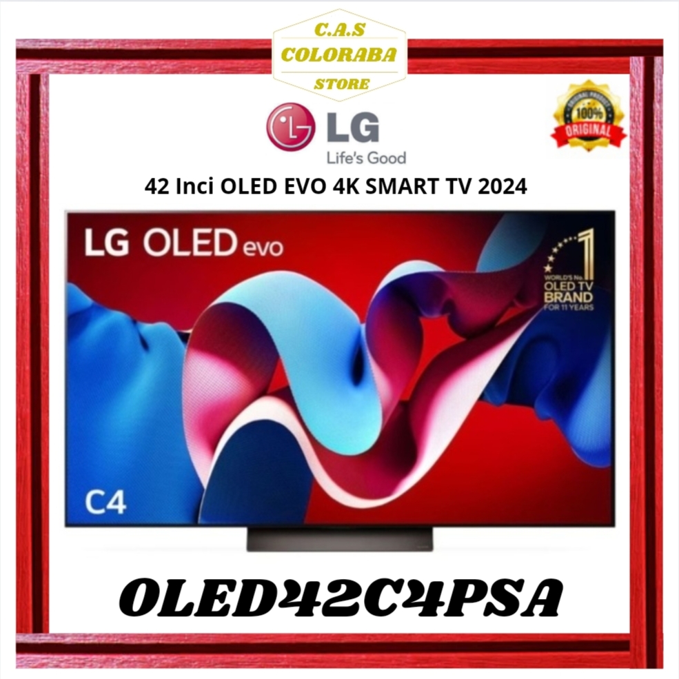 TV LG OLED42C4PSA SMART TV 42 INCH OLED LED 4K UHD OLED42C4 OLED42 ...