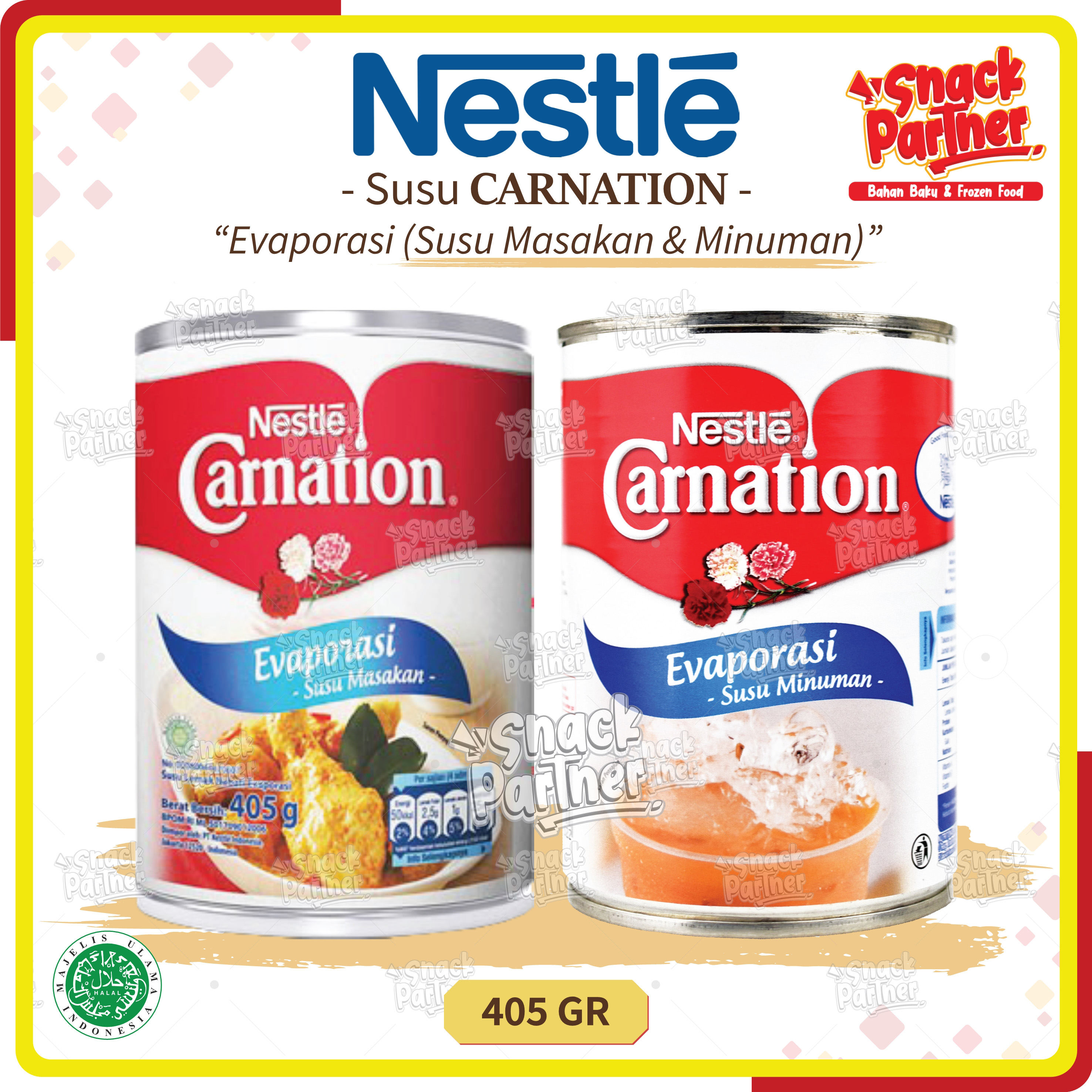 NESTLE CARNATION EVAPORATED 405 GR - Susu Evaporasi Cair Masak Masakan ...