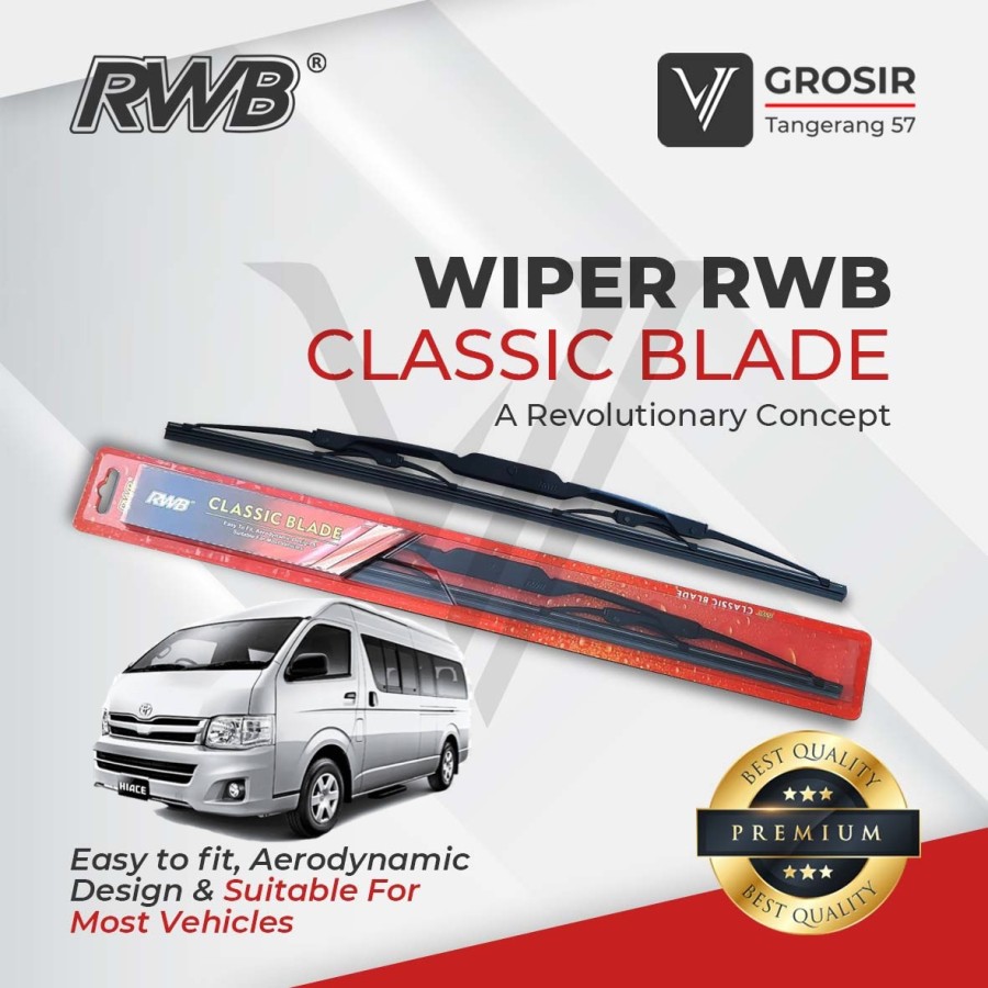Wiper HIACE Classic Blade RWB 2 PCS | Lazada Indonesia