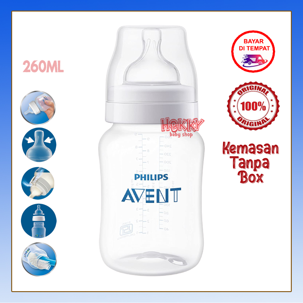 Philips Avent Bottle Classic+ 260ml Single Pack - Botol Asi Susu 260ml ...
