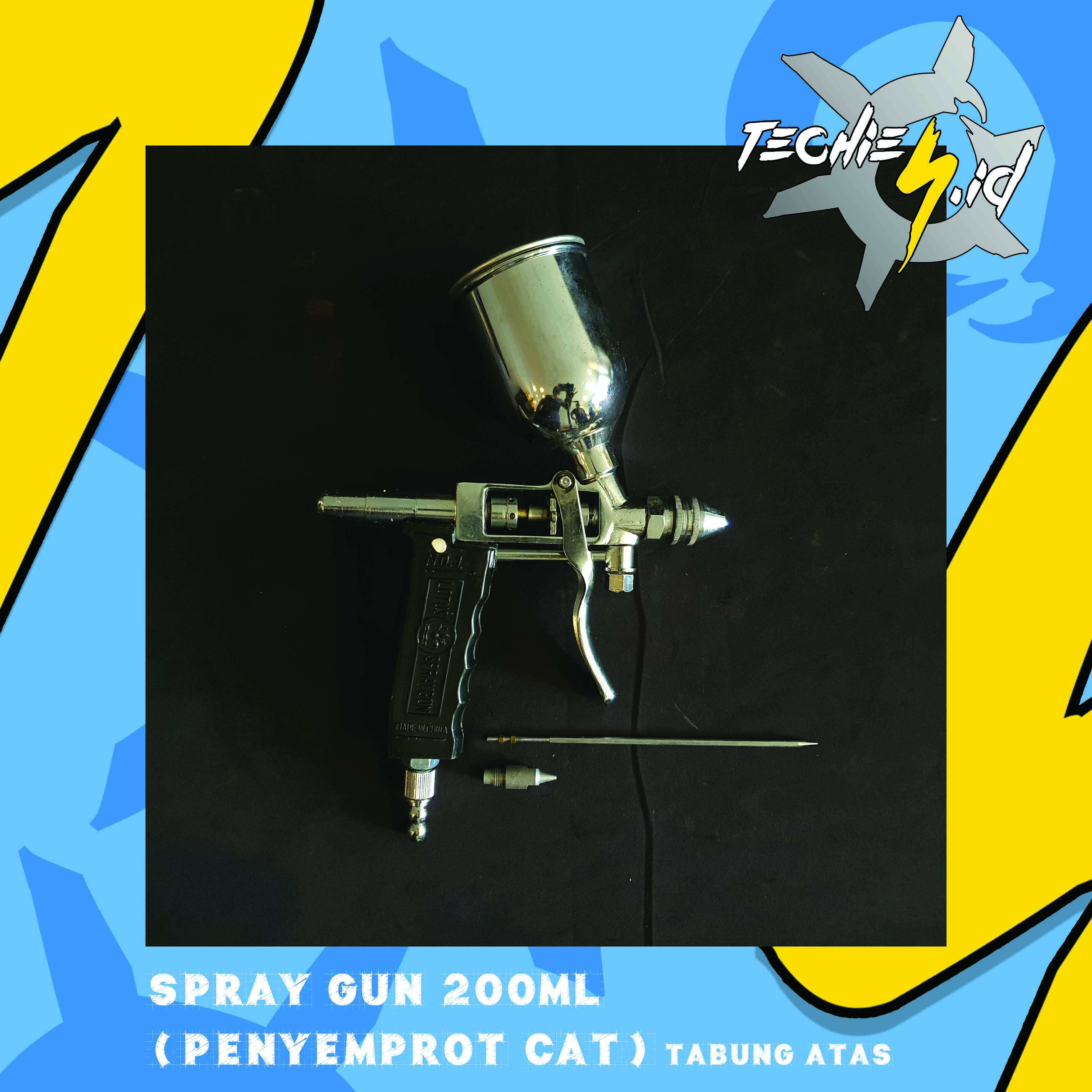 Spray Gun 200ml (Penyemprot Cat) Tabung Atas | Lazada Indonesia