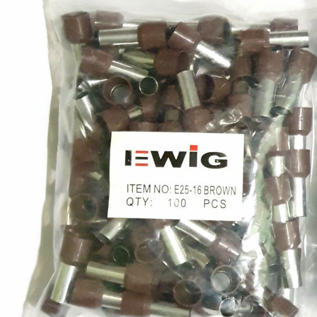 Skun Kabel Ferrules Warna E 25-16 Kabel 25mm AWG 4 EWIG. | Lazada Indonesia