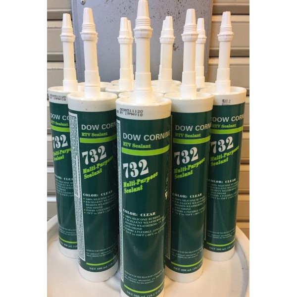 DOW CORNING 732 RTV WHITE Dow Corning 732 RTV Putih tabung multi ...