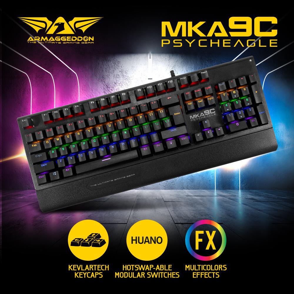 Armaggeddon MKA 9C Mechanical Gaming Keyboard | Lazada Indonesia