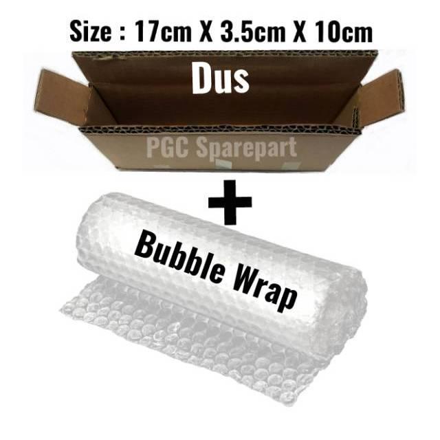 Dus Packingan & Bubble Wrap Size Sedang P 17 x 3.5 x 10cm untuk LCD ...