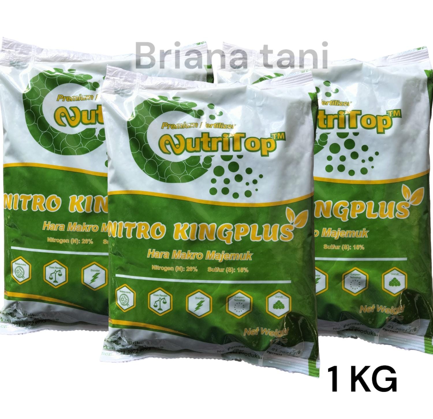 Pupuk Nitro KingPlus NutriTop Pupuk Untuk mempercepat pertumbuhan ...