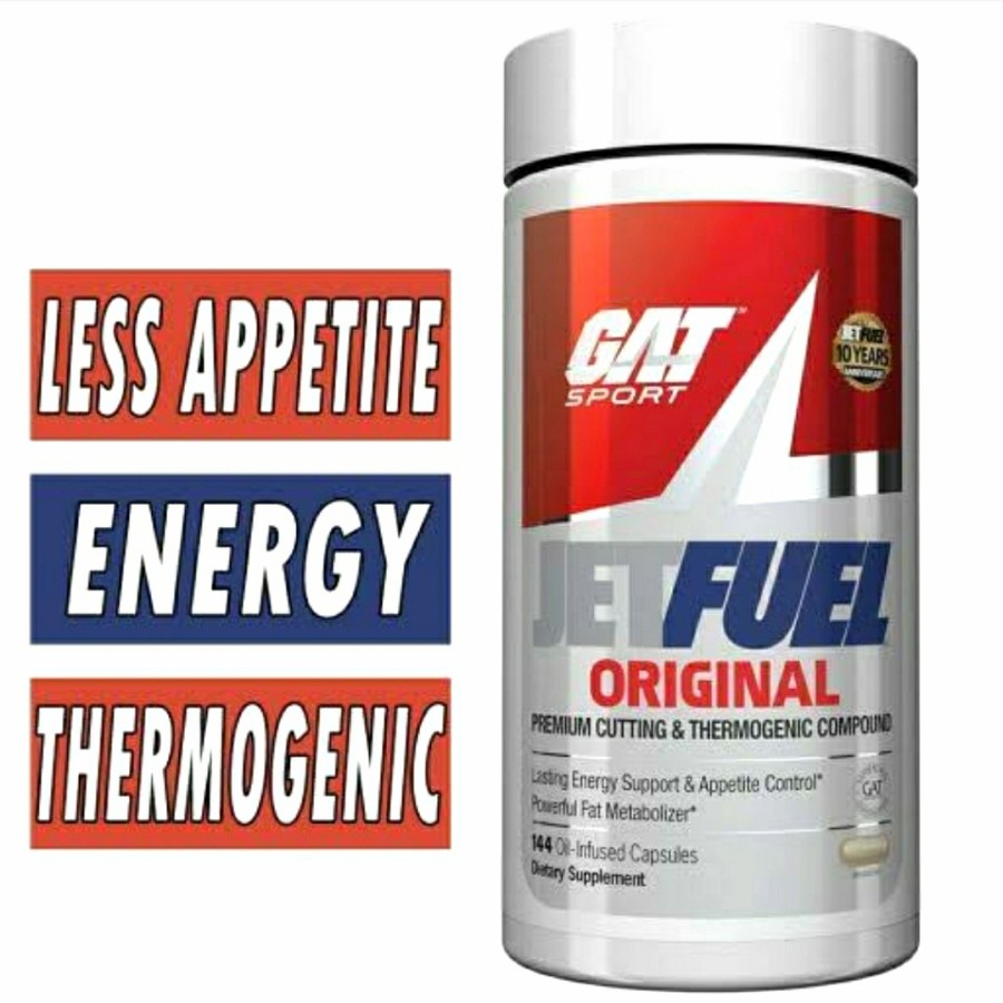 GAT JETFUEL JET FUEL ORIGINAL - THERMOGENIC FAT BURNER 144 CAPS | Lazada Indonesia