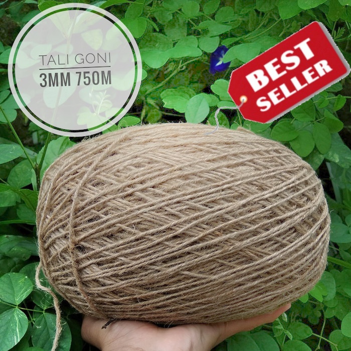 Tali Goni 3 MM 750 M - Tali Rami 3 ply - Tali Turus Gon - Tali Pengikat ...