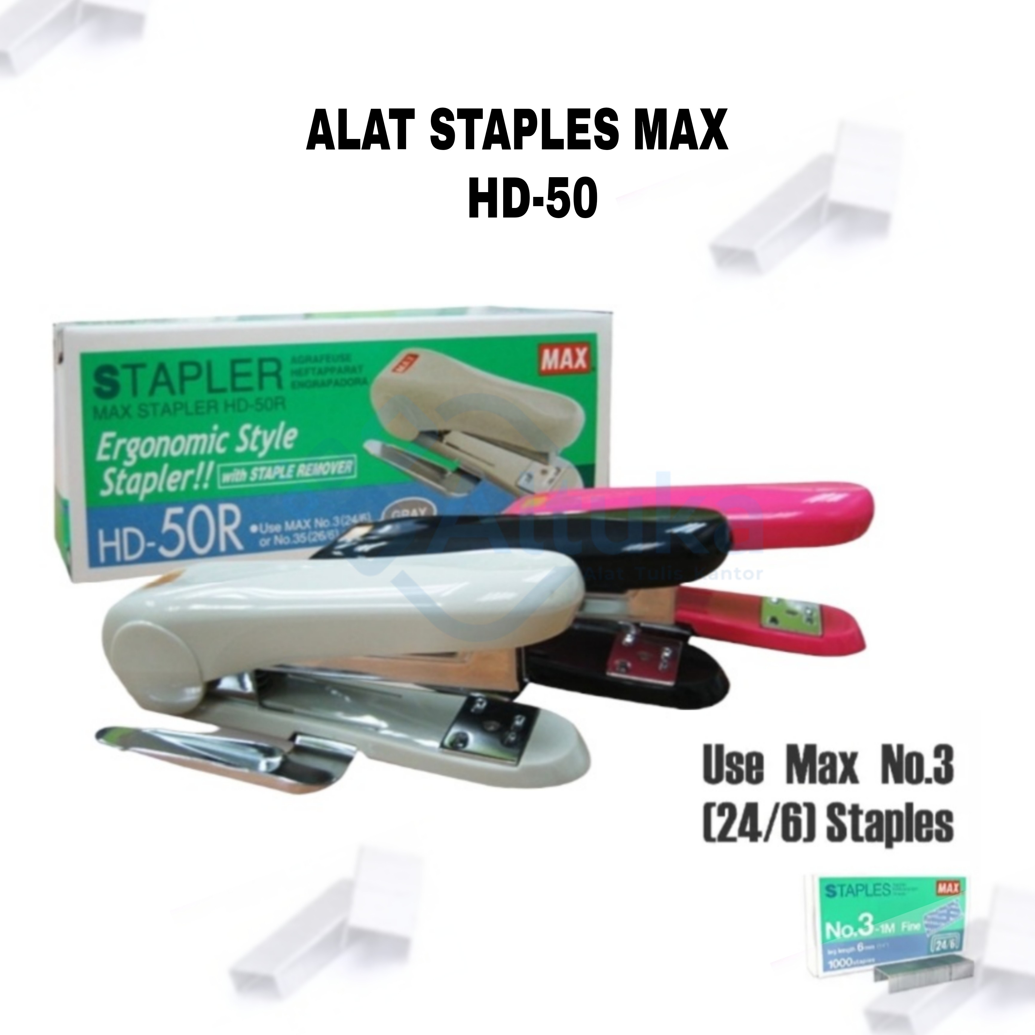 Alat Staples / Alat Stapler Max HD-50 Ukuran Besar | Lazada Indonesia