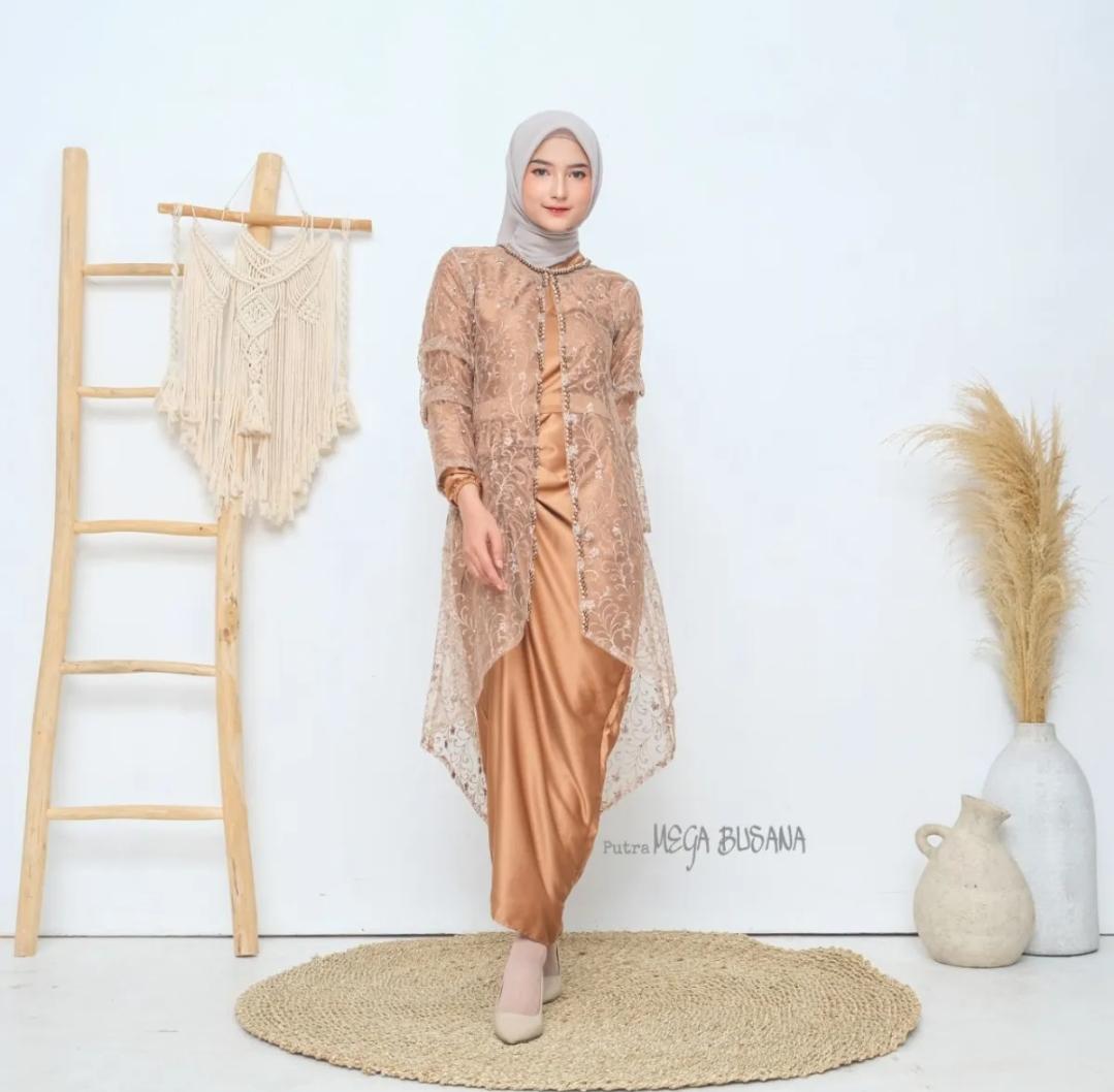 NIA OUTER MODEL TERBARU 2 IN 1 DRESS PESTA SERAGAM | Lazada Indonesia