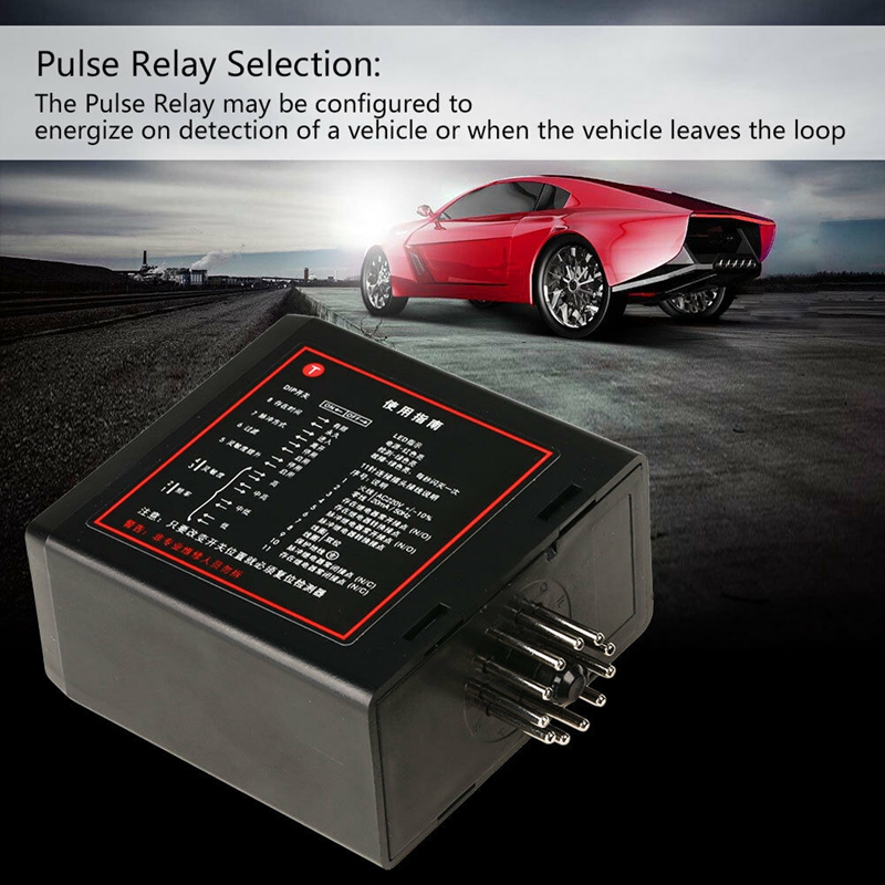 PD132 Single Channel Inductive Vehicle Loop Detector for the Car ...