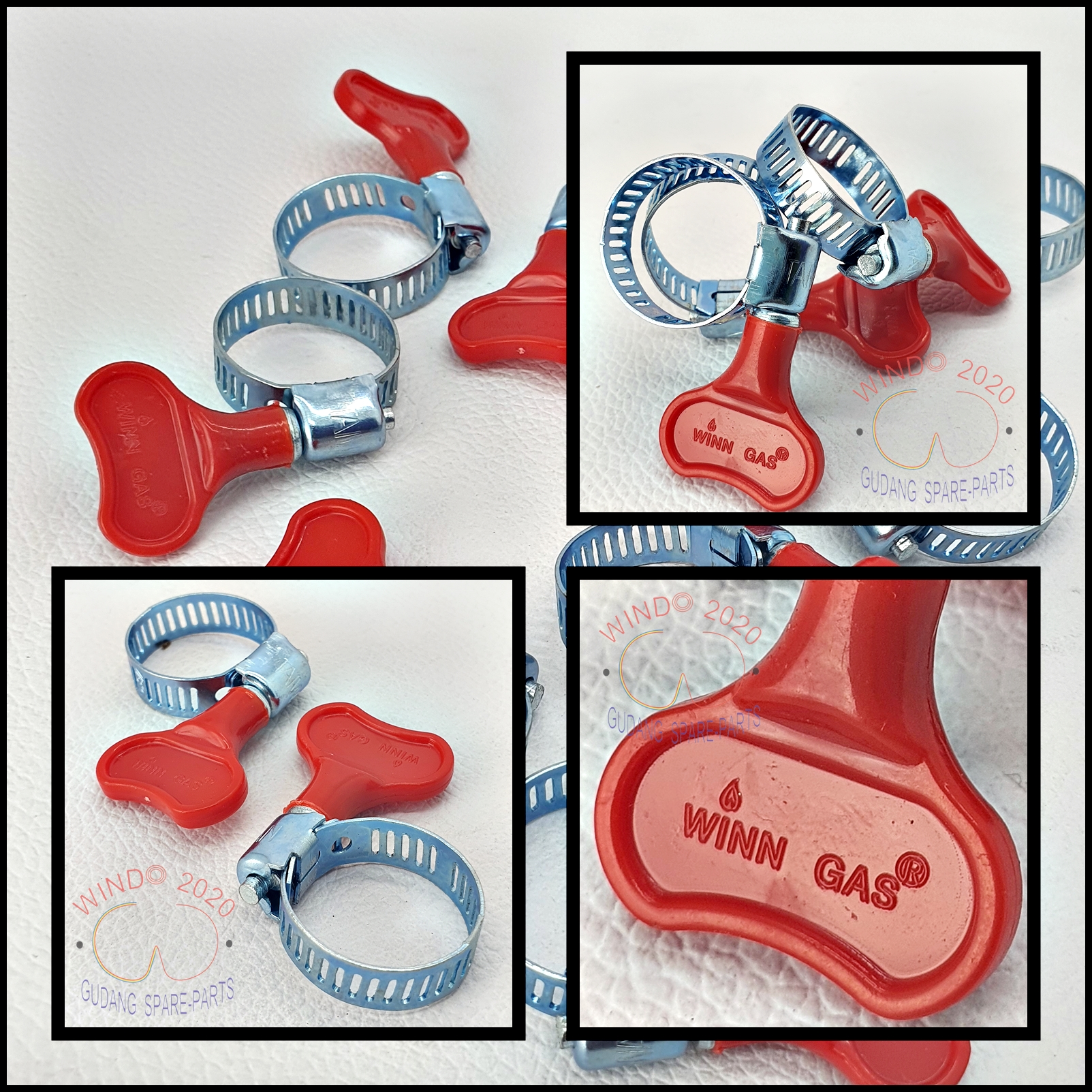 KLEM KUPING PENGAMAN SELANG KOMPOR GAS | CICIN CLEM , KLAIM , KLEMAN 7/ ...