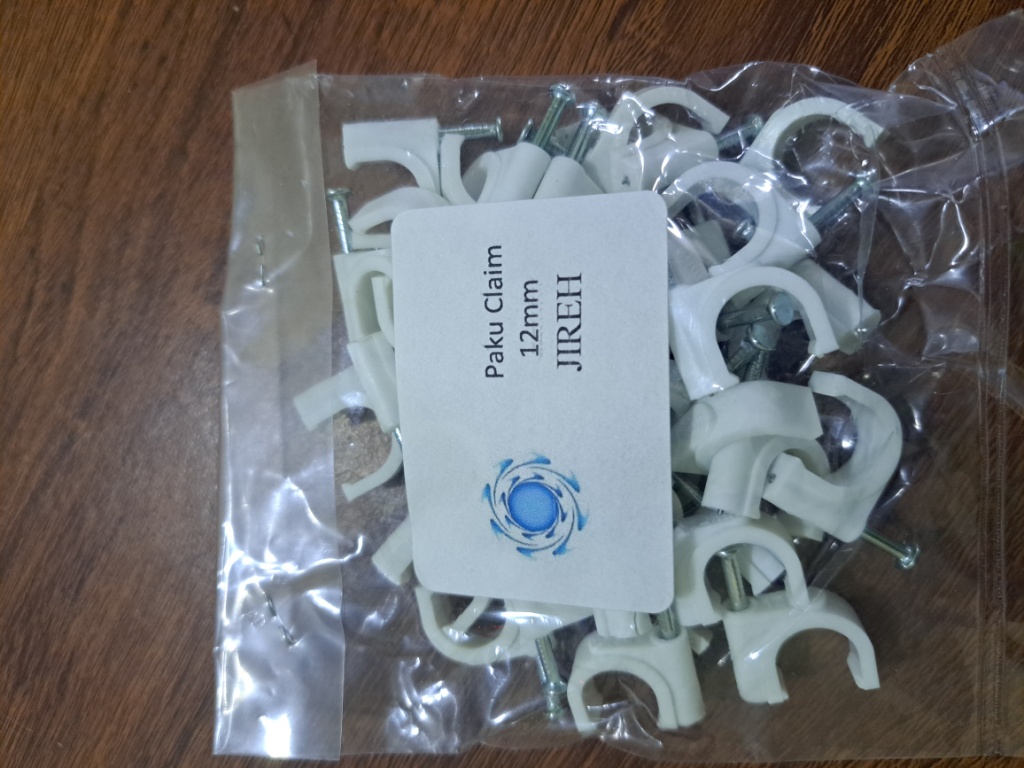 clamp Kabel paku klem 12 mm | Lazada Indonesia