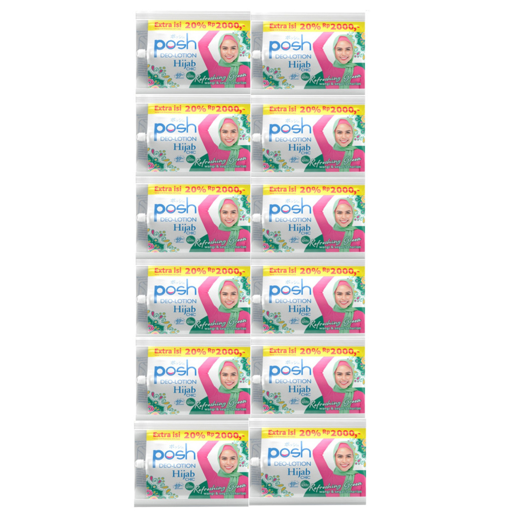 [RENCENG ISI 12 SACHET] Posh Deo-Lotion - 11gr | Lazada Indonesia