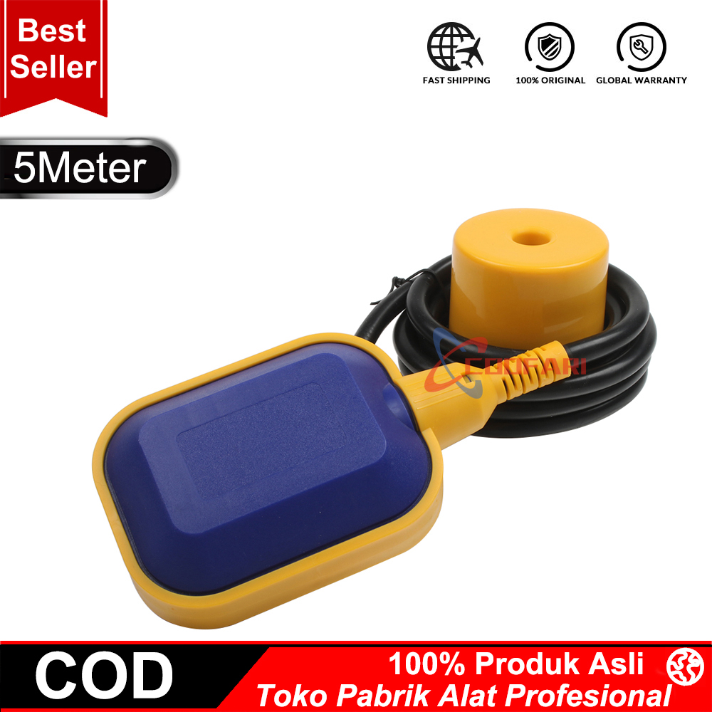 MAXPUMP FLOAT SWITCH 5 METER Otomatis Pompa Celup (Float Switch) 5M ...