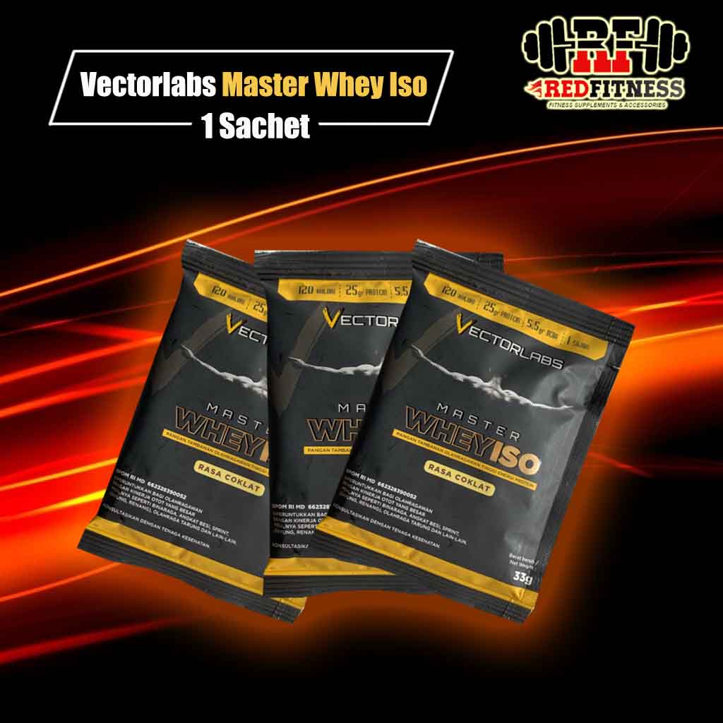 Vectorlabs Master Whey Iso 1 Sachet / Protein Isolate Murni Eceran ...