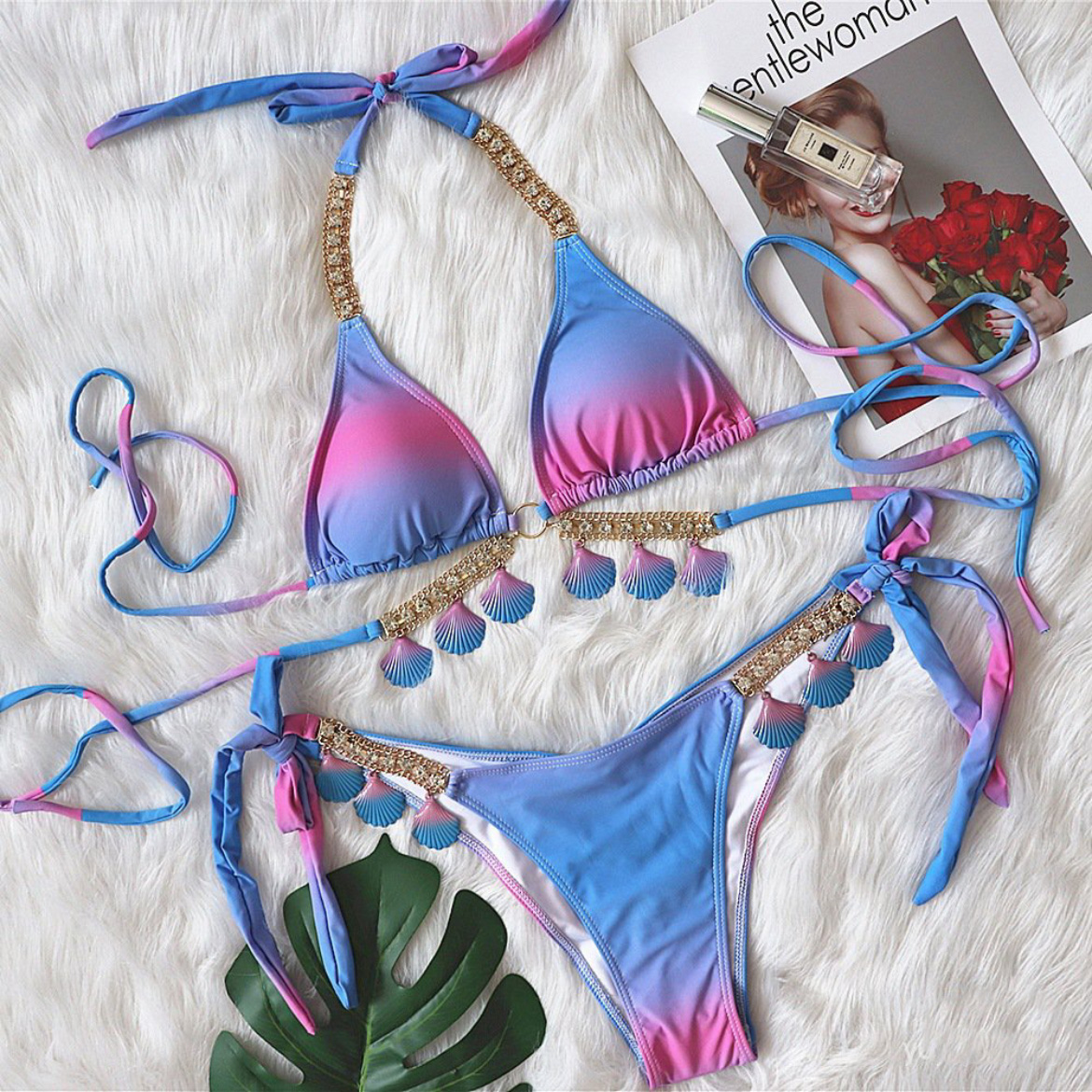 Shelly Bikini / Fashion Bikini / Swimwear / Mermaid / Shell Bikini ...