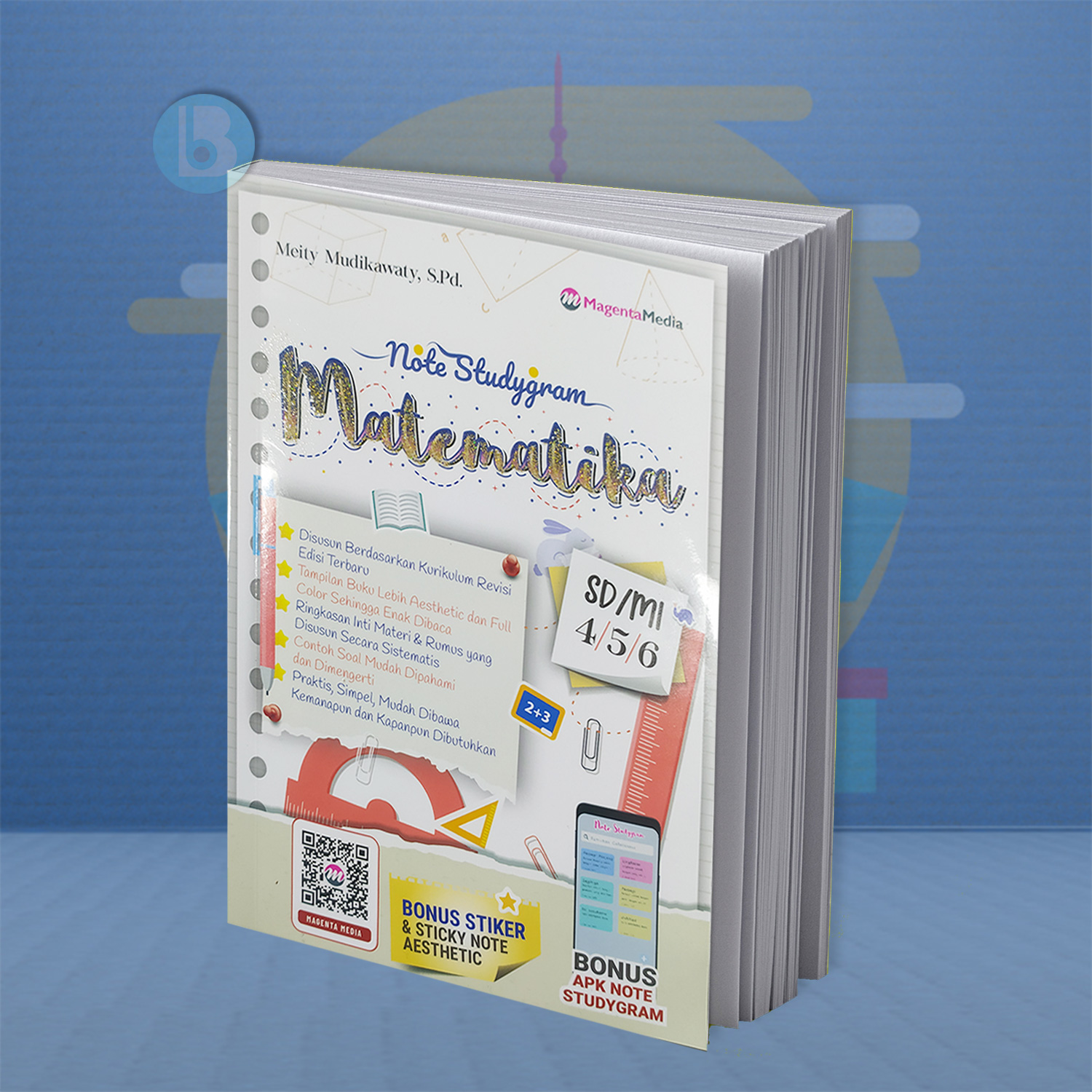 BUKU RUMUS PELAJARAN SD - NOTE STUDYGRAM MATEMATIKA SD-MI KELAS 4-5-6 | Lazada Indonesia