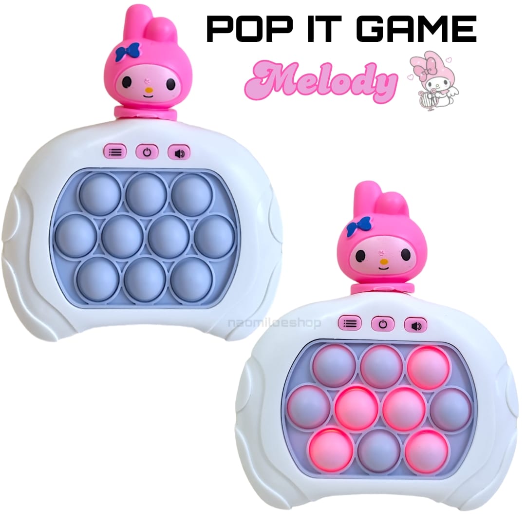 Mainan anak quick push sanrio / pop it push bubbe game challenhe fidget ...
