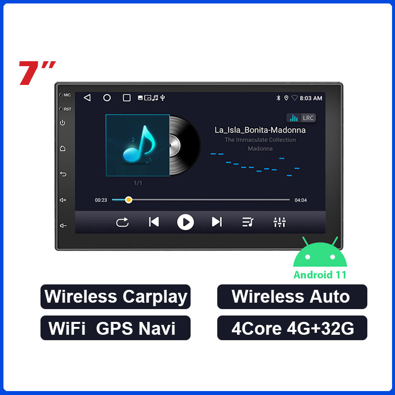Head Unit Android 9 Inch Double Din Mobil 7 Inci 9 Inci 10 Inci RAM 4GB ...