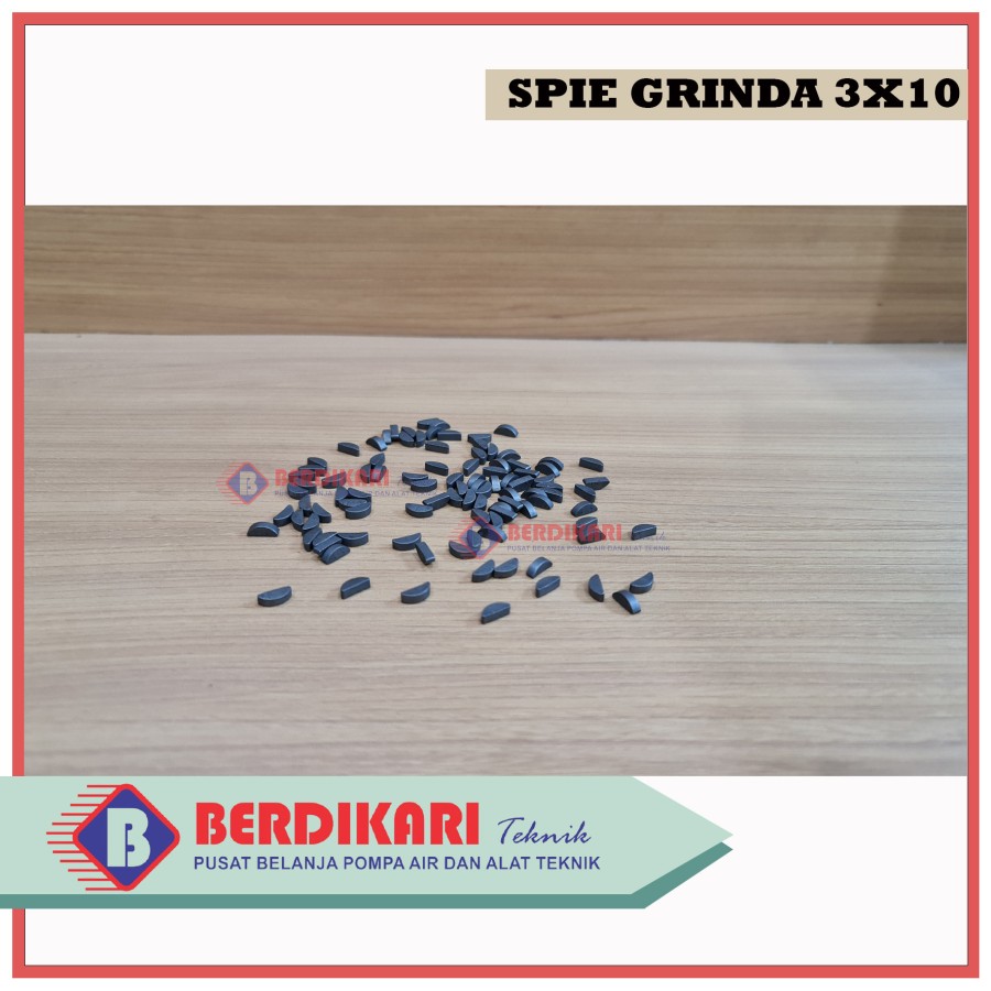 Spi gerinda wood druff key spi bulan mesin grenda | Lazada Indonesia