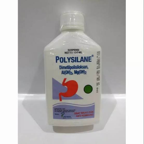 Polysilane Sirup 100ml - Obat Maag, Kembung | Lazada Indonesia