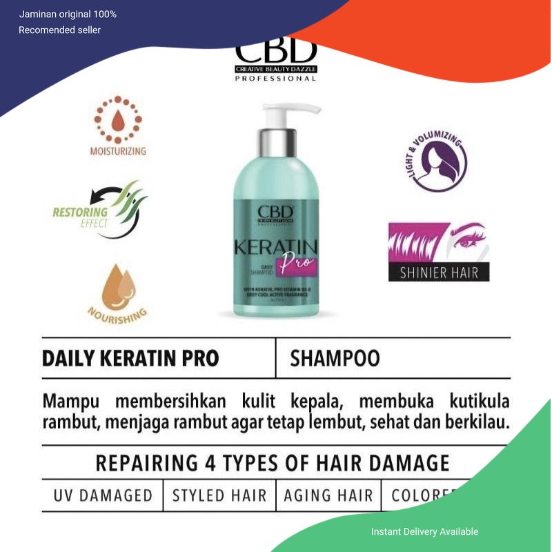 CBD Color Shield Shampoo / Conditioner - original | Lazada Indonesia