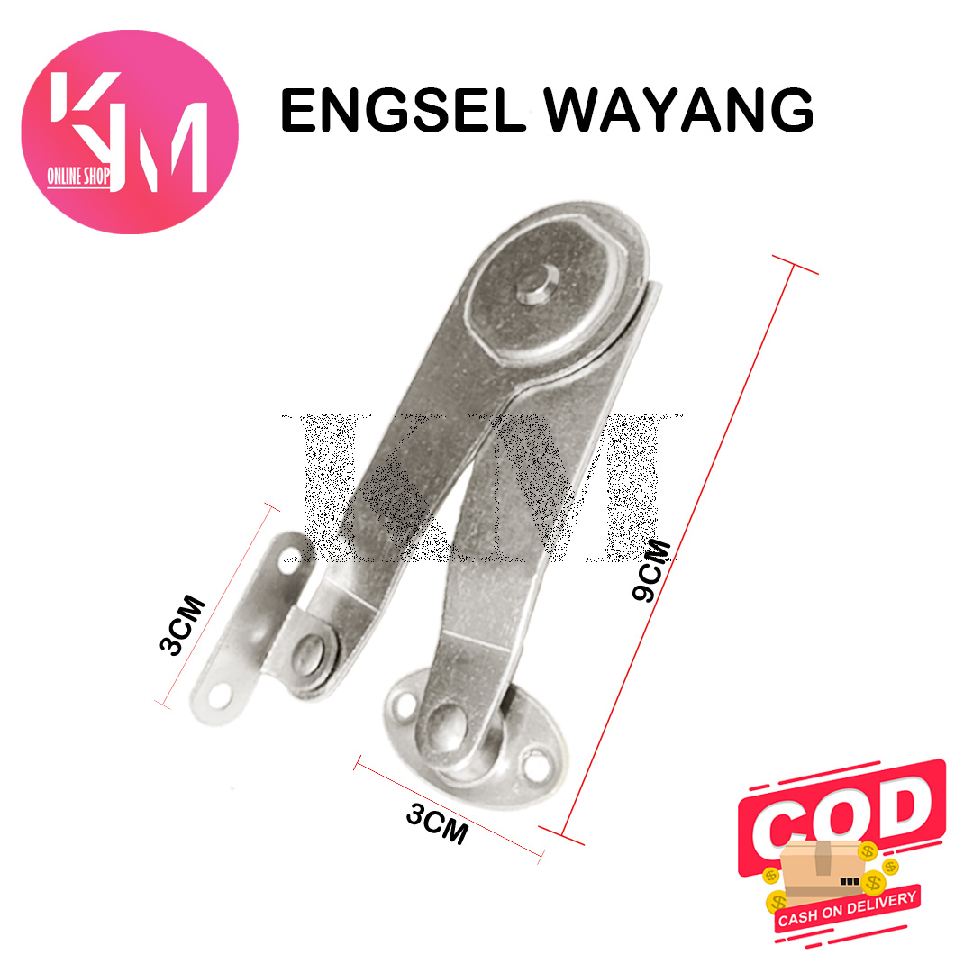 Engsel Wayang Besar / Engsel Salon / Engsel Jendela Free Skrup | Lazada ...
