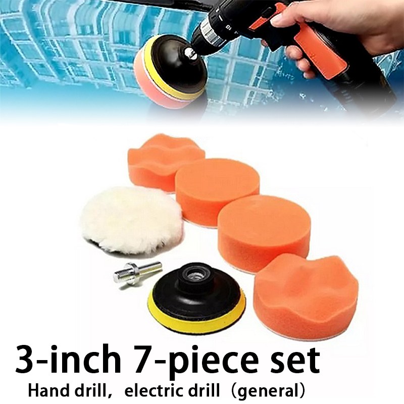 Busa Pad Buff kit 7PCS Backing Pad dan Drill Adapter Poles untuk Mobil ...