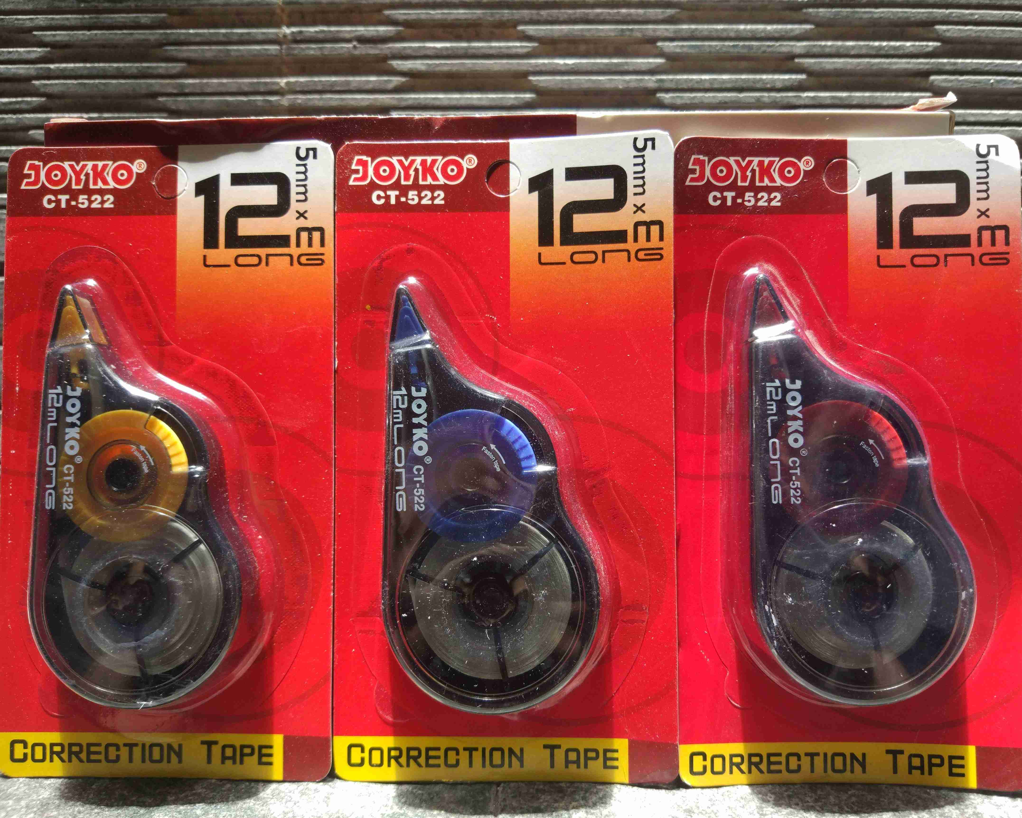 Stipo Tipe Ex Kertas / Correction Tape Joyko CT-522 | Lazada Indonesia