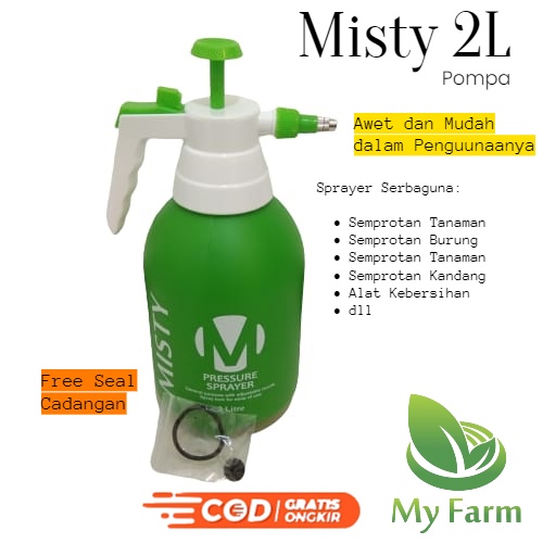 Sprayer 2Liter Awet, Alat Semprot Manual Semprotan Pompa Tanaman ...
