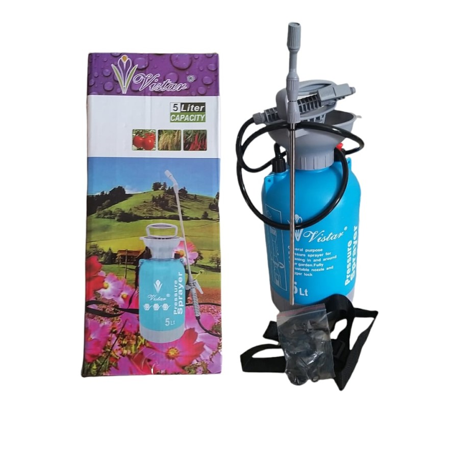 Sprayer Pompa Vistar 5 Liter Pressure Sprayer Gendong | Lazada Indonesia